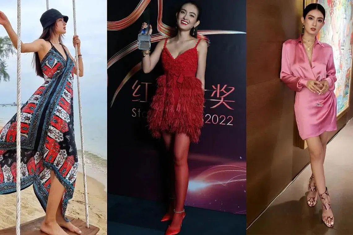 Actress Hong Ling Schools Us In The Art Of Styling Dresses | The ...