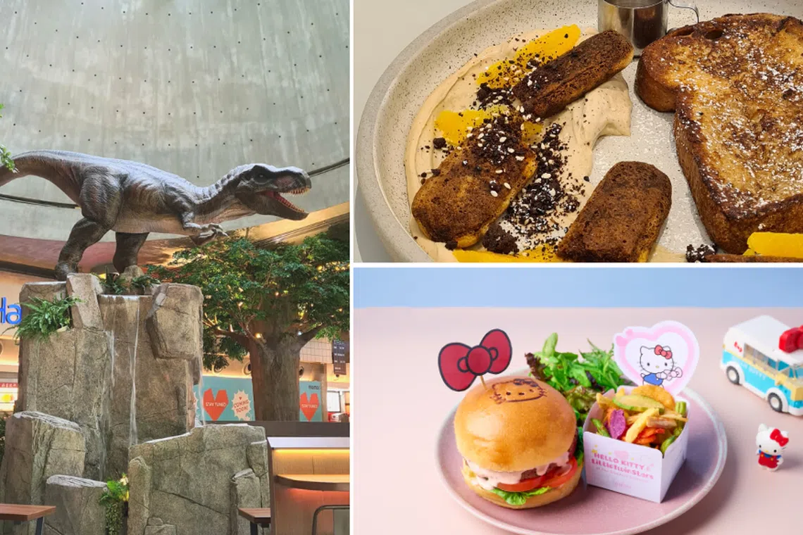 Where To Eat & Drink: A Dinosaur-Themed Food Hall, Hello Kitty Pop-Up ...