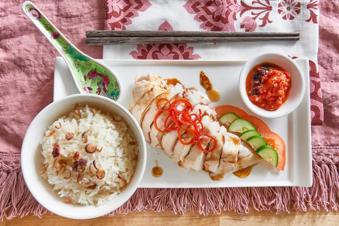 How To Blanch Chicken For Chicken Rice - The Singapore Women's Weekly ...