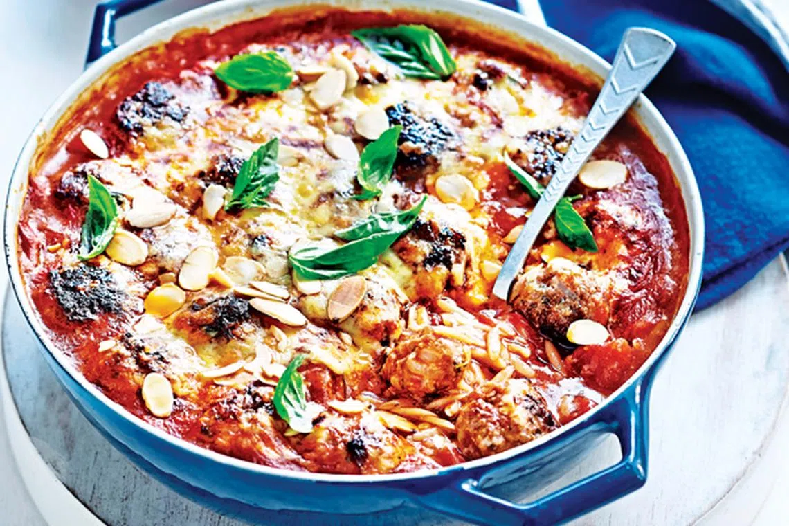 Meatball & Risoni Bake - The Singapore Women's Weekly | The Singapore ...
