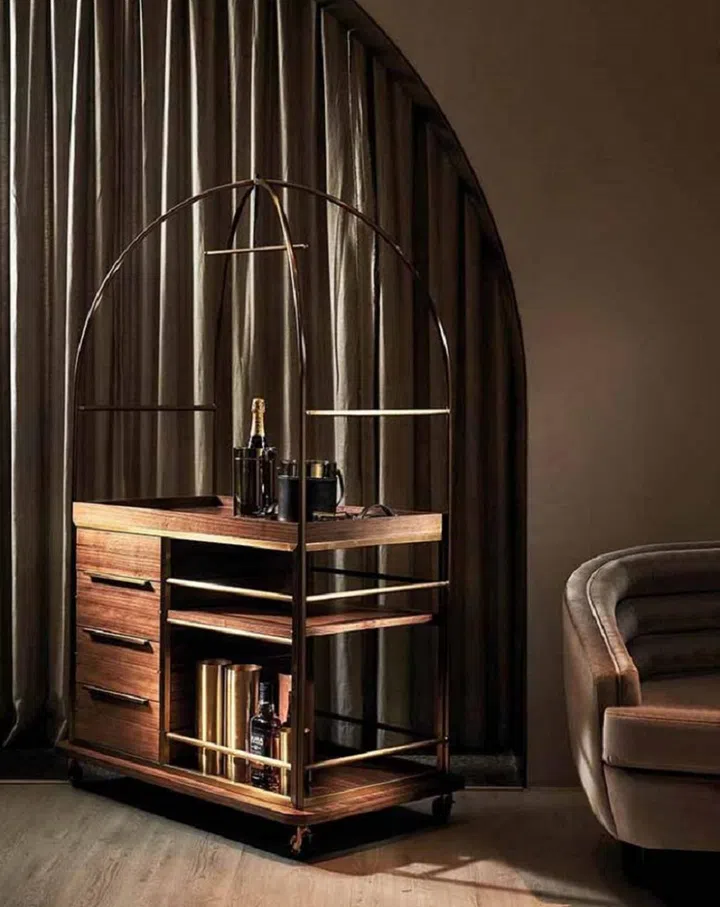 9 Stylish Bar Carts That'll Elevate Your Home Decor | The Singapore Women's Weekly