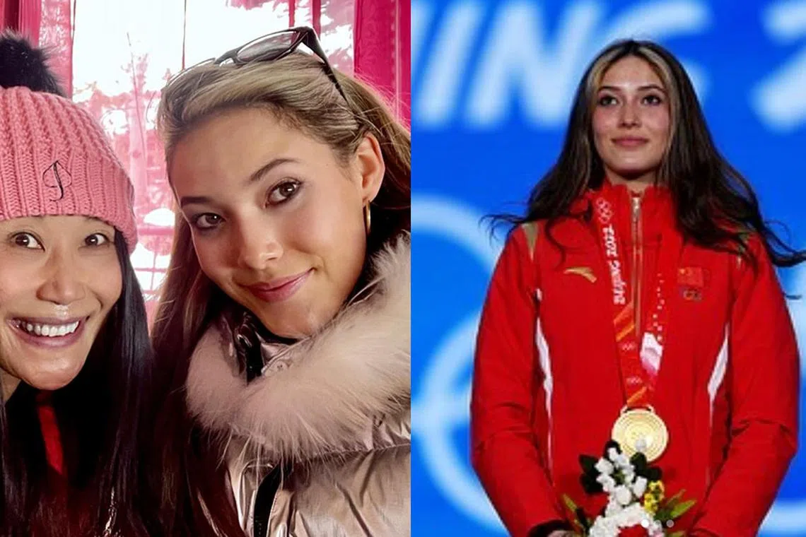 The Woman Behind The Olympic Gold Medallist Eileen Gu | The Singapore ...