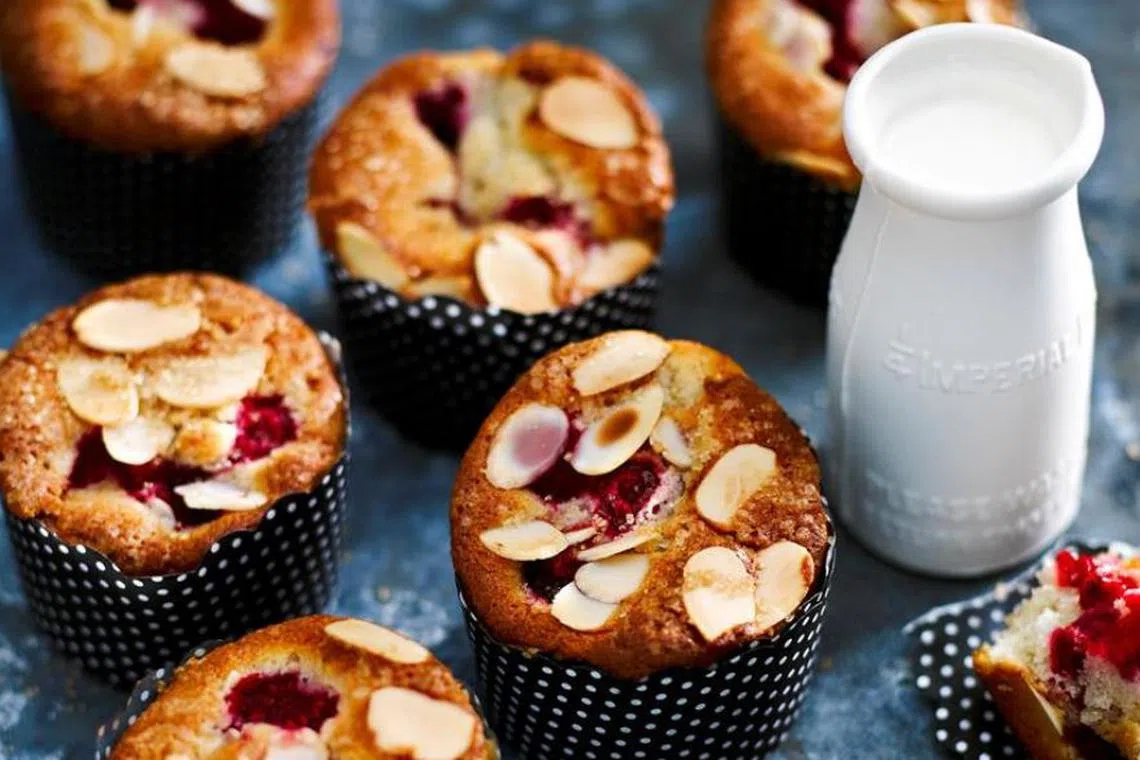 Almond Berry Sugar Cakes - The Singapore Women's Weekly | The Singapore ...