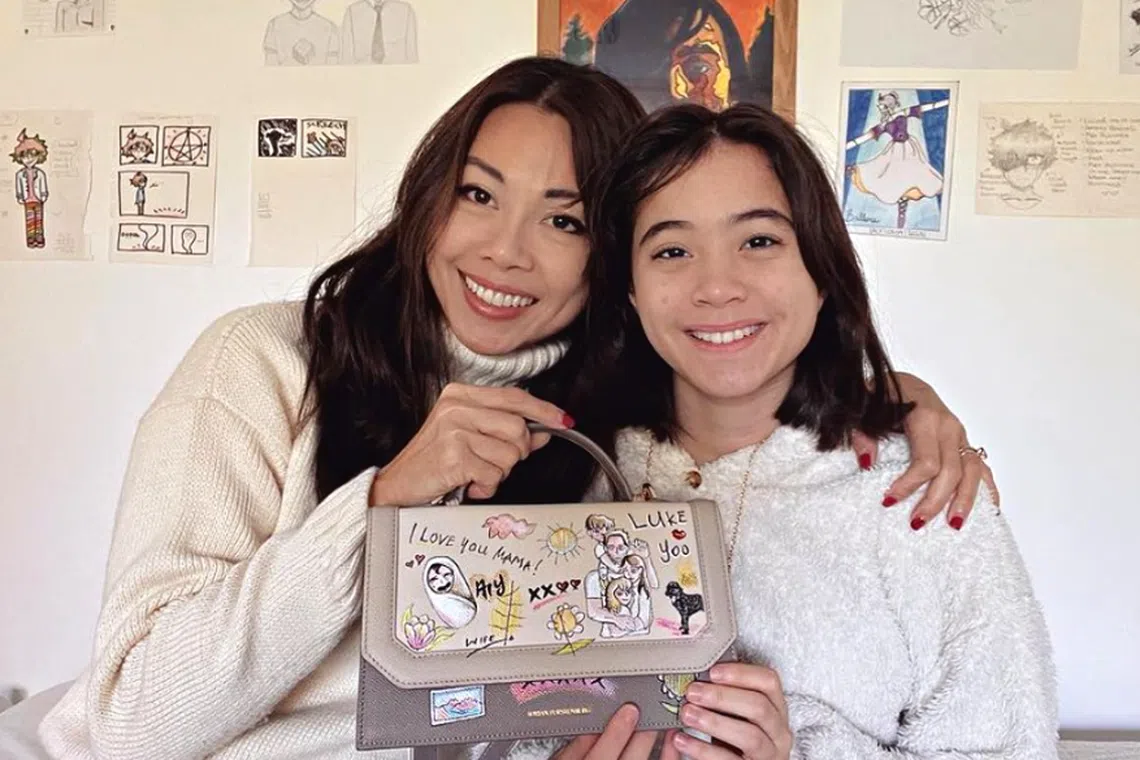 Jamie Yeo Showed Us The Cutest Way To Flaunt Your Kids' Artwork | The ...