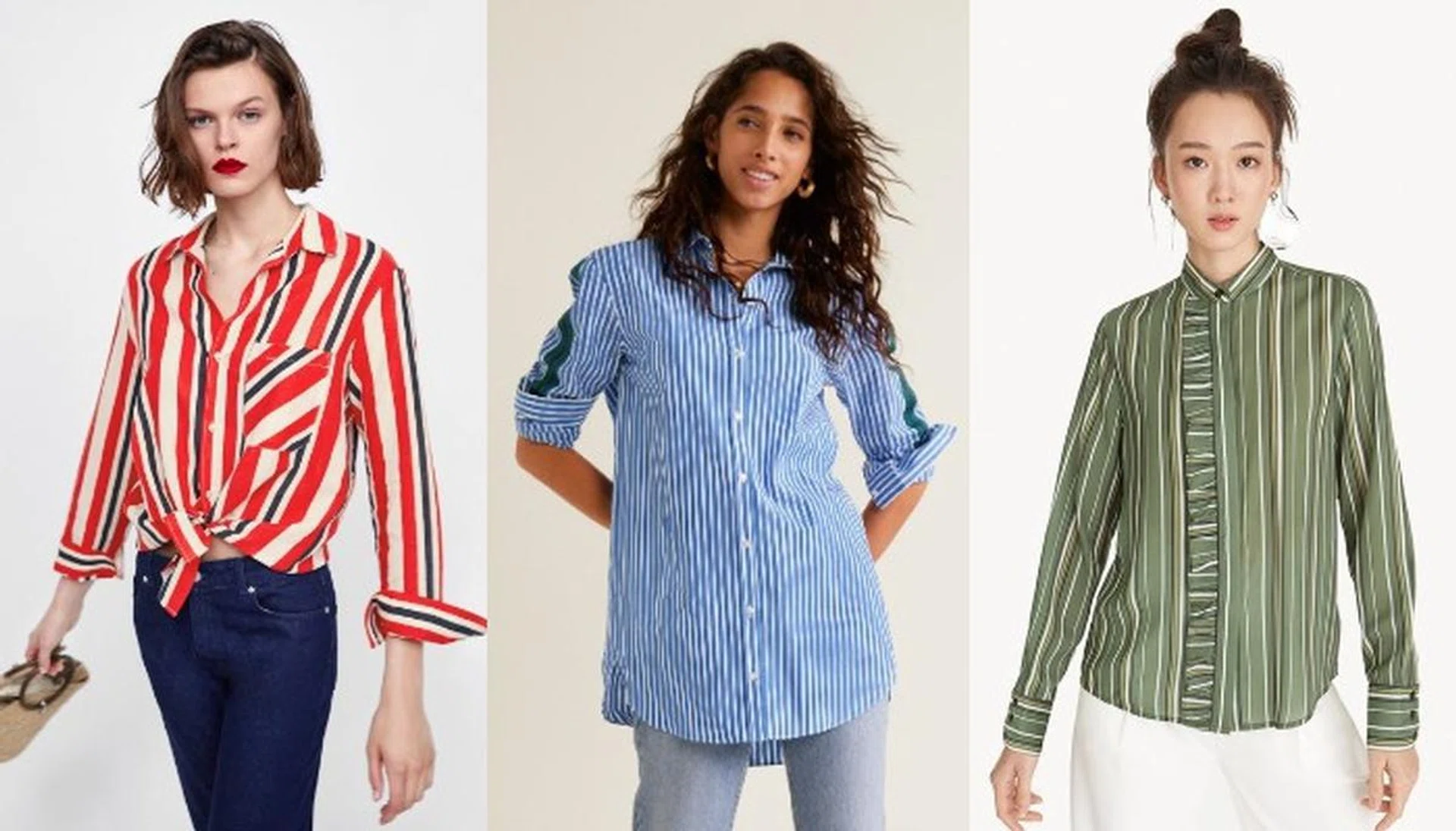 11 Striped Shirts Under $100 That You Can Wear To Impress Your Boss - The Singapore Women's ...