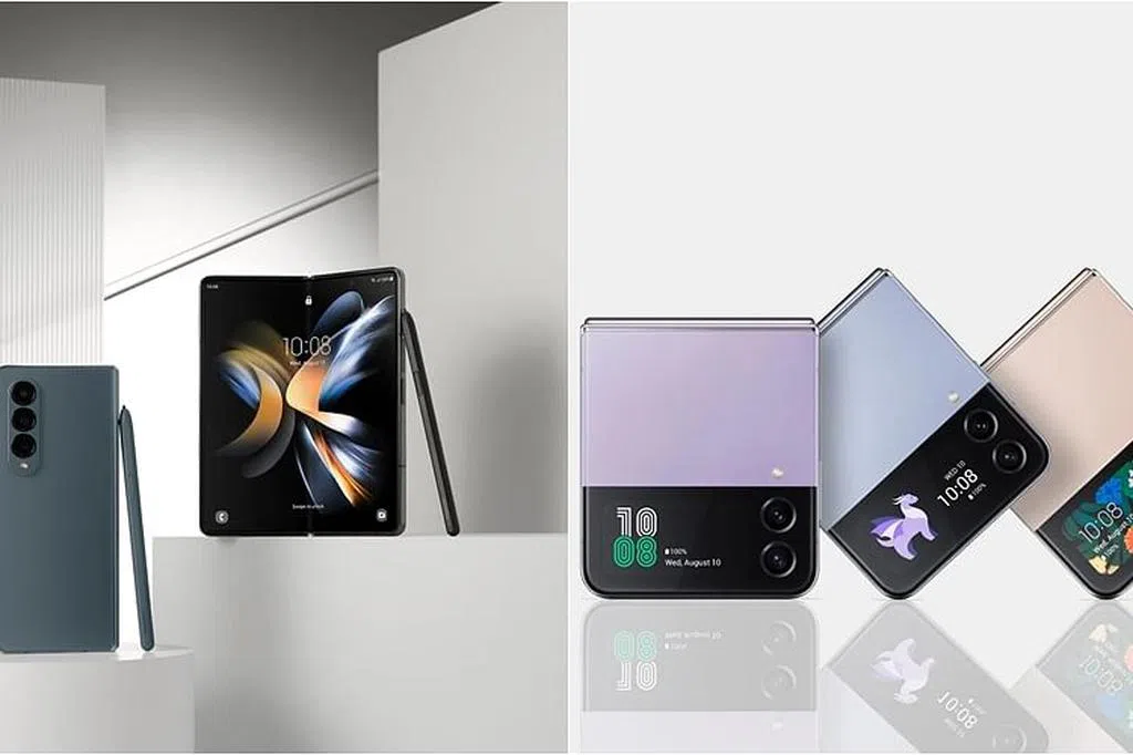 Flip4 VS Fold4 一个颜值高 一个内在美 | 联合早报