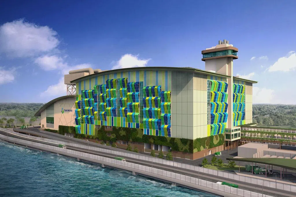 Tuas Nexus开始兴建 厨余处理及污泥焚烧设施 | 联合早报