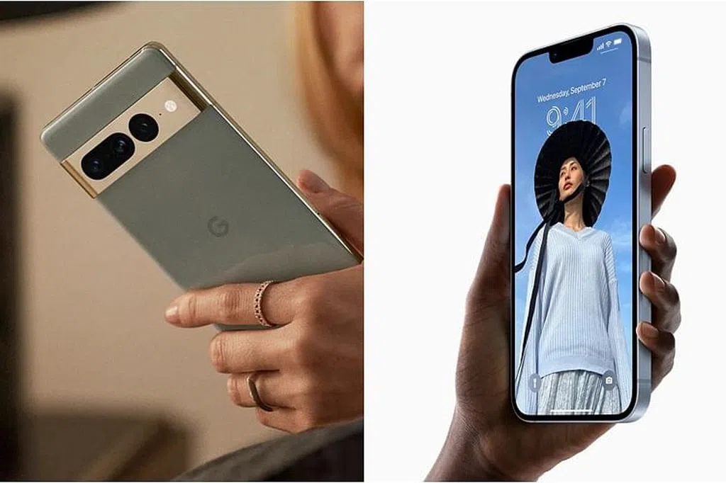 iPhone 14 Plus vs Pixel 7 Pro 苹果旗舰手机遇劲敌 | 联合早报