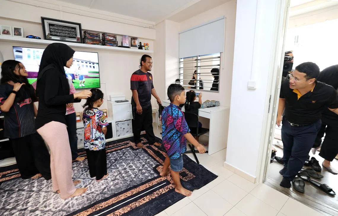 支持ComLink+ 宜家助1700租赁组屋家庭就业与改造家居